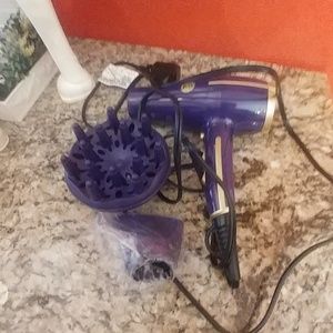 Joy Mangano | Accessories | Joy Mangano Purple One Touch 875 Watt Hair ...